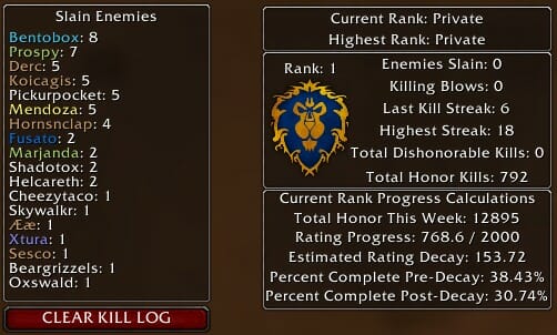 Projects – WoW Addons – Michael Schek