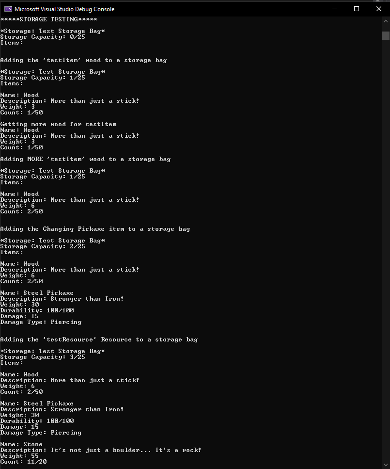 Projects – RPG Inventory And Item System – Michael Schek